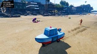 Bikini Bottom Police Boat [add On Replace] Gta5