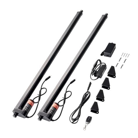 Vevor 2pcs Linear Actuator Kit 30 Inch High Speed 0 35 S Linear Motion Actuator 12v 220lbs
