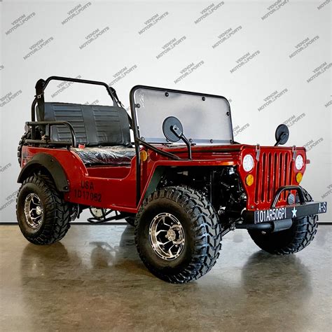 Venom Mini Jeep 125cc 2 Seater Willys Edition 3 Speed