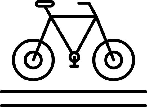 Bicyle Line Icon 36607794 Vector Art At Vecteezy