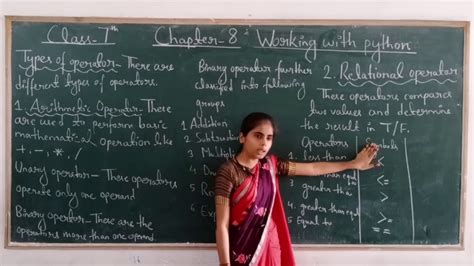 Class 7th Computer Chapter 8 Working With Python Youtube