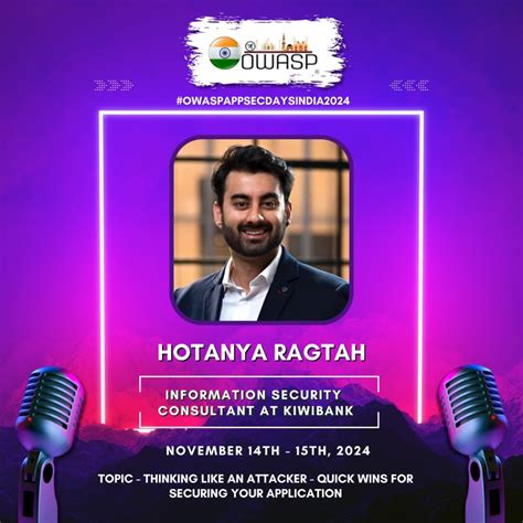 Owasp Appsec Days India On Linkedin Cybersecurity Appsec Owasp Appsecdaysindia Infosec