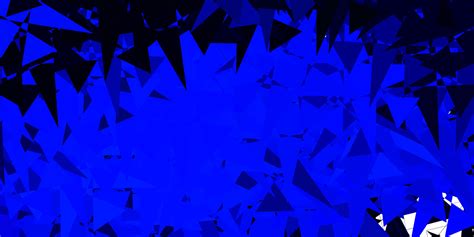 Dark Blue Vector Template With Abstract Forms 11590996 Vector Art At Vecteezy