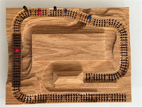 Oak Plaque Cribscape Cribscapes 3d Adventure Cribbage Boards