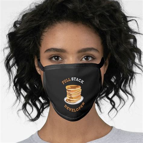 full stack developer programmer coding face mask uk