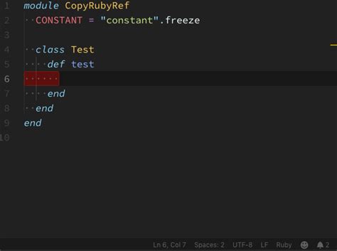 Github Mickeycode Copy Ruby Ref Visual Studio Code Extension