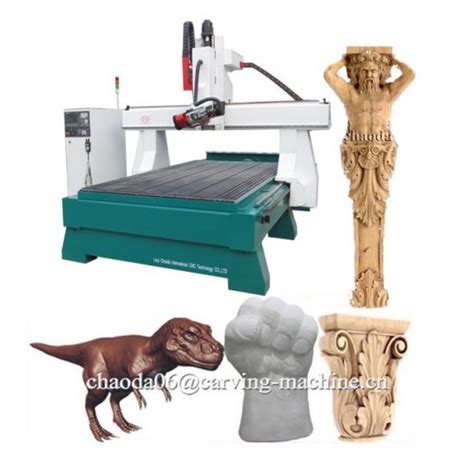 China Foam Cutting Cnc Router 4 Axis 3d Cnc Milling Machine For Eps