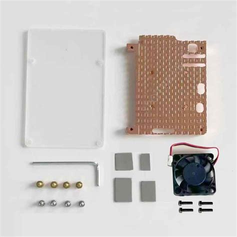 Raspberry Pi 5 Copper Heatsink Option Fan Or No Fan