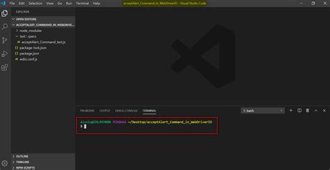 WebDriverIO Handling Alerts QAFox