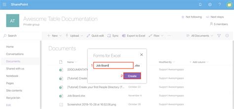 Display Your Data From Microsoft Forms In An Awesome Table App Documentation Awesome Table