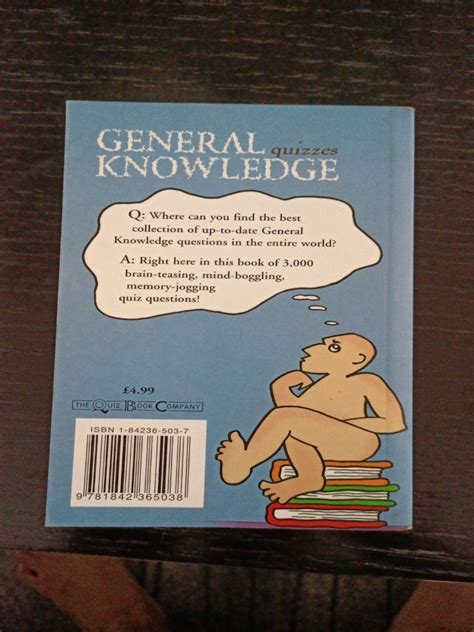 3000 General Knowledge Quiz Book Hobbies And Toys Books And Magazines