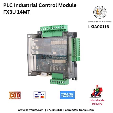 PLC Industrial Control Module FX U MT LK Tronics