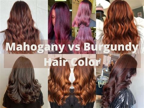 Burgundy Vs Maroon Vs Mahogany At Gary Razo Blog