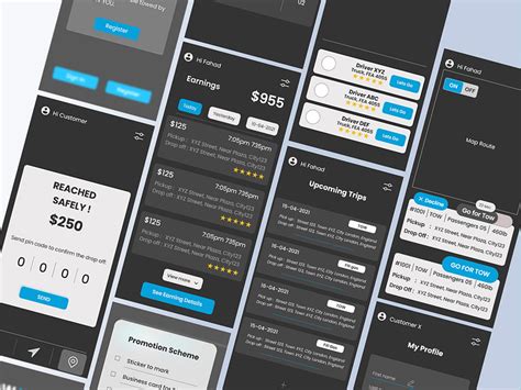 Towyou Mobile App Design Ios Android Ui Ux Designer By Muhammad Fahad On Dribbble