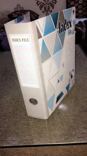 Hard Binding Local Clip Kalindi Impressions Index Box File Laminated For Office At Rs 47 Piece