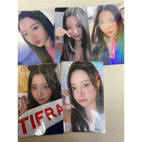 現貨 Le Sserafim 洪恩採 恩採 Eunchae 特典 Feraless Anti Fragile 小卡 蝦皮購物