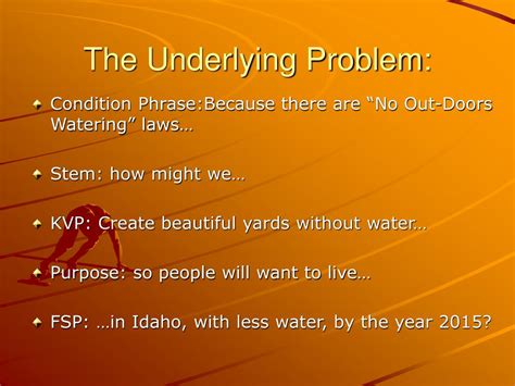 ppt how to select an underlying problem powerpoint presentation free