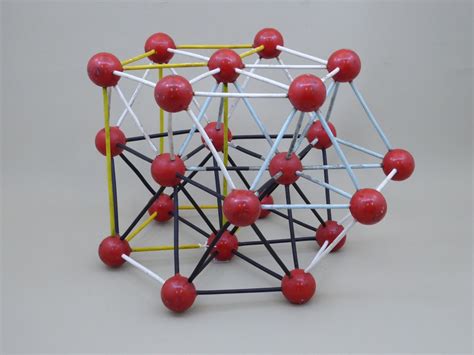Model Of Hexagonal Close Packed Structure Physics Museum The University Of Queensland Australia