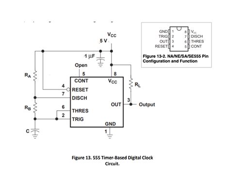 Solved Build The Clock Circuit On The Breadboard As Shown In