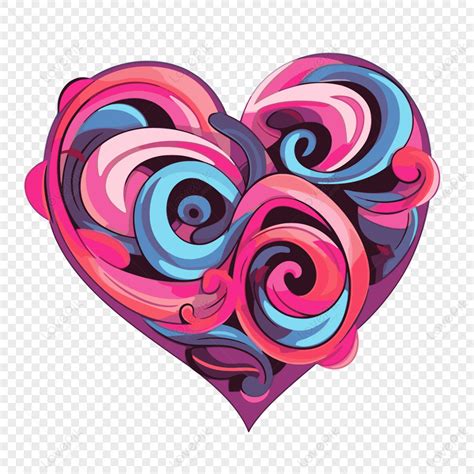 연동 하트 벡터클립 아트만화상표 Png 일러스트 무료 다운로드 Lovepik