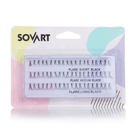 Накладні вії Sovart пучки купити на Eva Ua