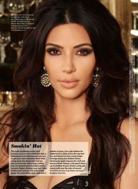 Kim Kardashian For Cosmo Fashionably Fly
