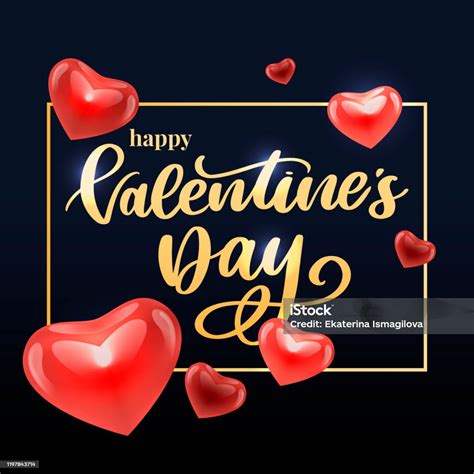 발렌타인 데이 디자인 요소에 대한 발렌타인 포스터 카드 라벨 배너 편지 슬로건 벡터 요소 타이포그래피 러브 하트 배경 주제에