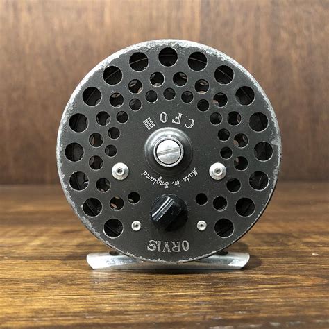 Orvis（オービス） Orvis Cfo Iii Screw Back Early Fly Reel With Suede Leather