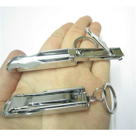 🇲🇾cutter Fold Pedicure Manicure Scissor Keychain Gadget Ring Tool Fingernail Edc Ketip Kuku