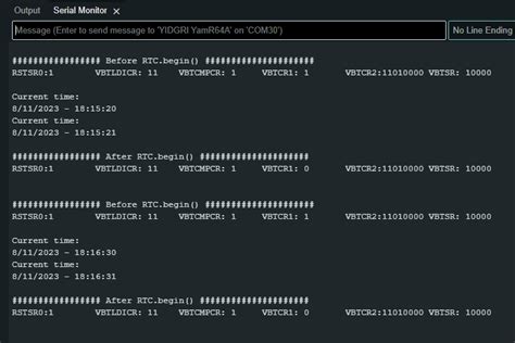 When I Unplug Usb And Plug Back Again Rtc Is Set To Initial Time Uno R4 Wifi Arduino Forum