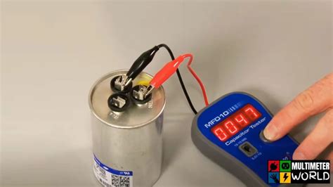 How To Test An AC Capacitor With A Digital Multimeter October Guide Multimeterworld