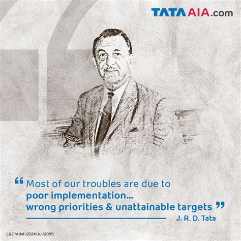 Rajesh Tata Group On Linkedin Tataaia Journeyofjeh Jrdtata Birthanniversary Lifeinsurance