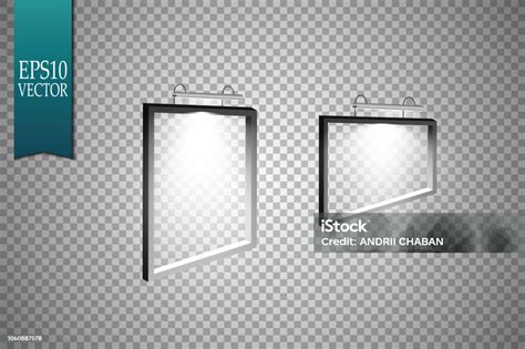 벽에 무게는 프레임의 집합입니다 이미지 사각형 직사각형 프레임 프레임과 벽 벡터 일러스트 레이 션에 램프 3차원 형태에 대한 스톡 벡터 아트 및 기타 이미지 Istock