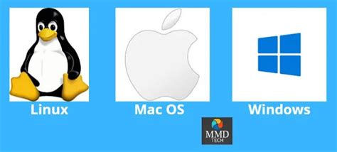 مقارنة بين أنظمة التشغيل Windows، Macos، وlinux Mmd Tech