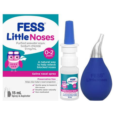 Shop Little Noses Nasal Spray Aspirator By Fess
