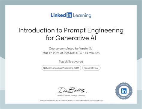Varsini Sj On Linkedin Promptengineering Ai Innovation