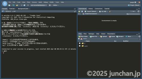 JupyterLab R Studio Drafts