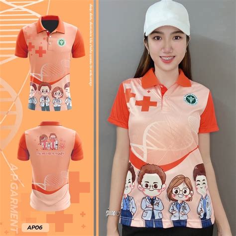 ลายไทยเสื้อโปโลสำหรับบุรุษและสตรีชนบทสุขภาพเสื้อคนงานชนบทเสื้อหมอชนบทอาสาสมัครพิมพ์เสื้อโปโลกับ