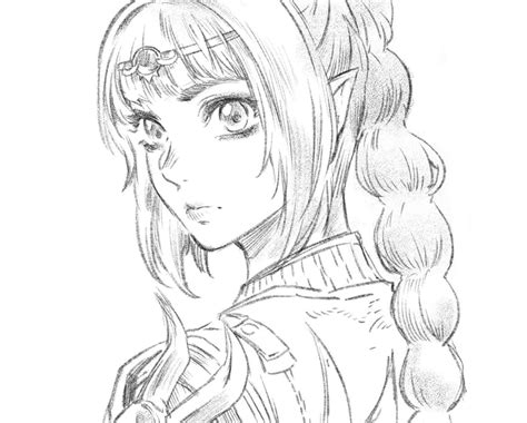 Shadowheart Dungeons And Dragons And 2 More Drawn By Saosaowee