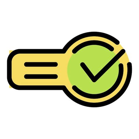 Premium Vector Approved Request Icon Outline Approved Request Vector Icon Color Flat Isolated