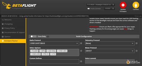 How To Flash And Update Betaflight Firmware On Flight Controller Oscar Liang