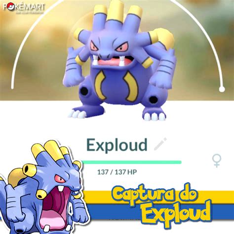 Exploud Pokémon Go Pokémart