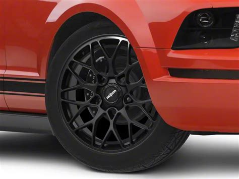 Rotiform Mustang R190 Matte Black Wheel 19x8 5 35mm Offset R190198565