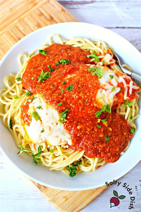 Tiktok Chicken Parmesan Is An Easy Dinner Recipe Salty Side Dish