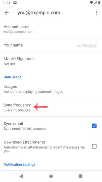 How To Automatically Sync The Cpanel Email In Android Or Stop The