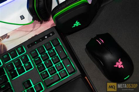 Обзор игровой мышки Razer Mamba HyperFlux и коврика FireFly HyperFlux с ...