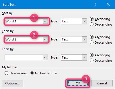 How To Alphabetize Lists And Tables In Microsoft Word