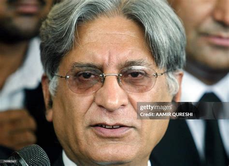 Aitzaz Ahsan Chief Lawyer Of Suspended Chief Justice Iftikhar News