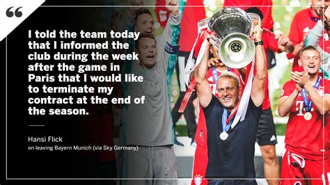 Espn Fc On Twitter Bayern Munich Manager Hansi Flick Has Informed The