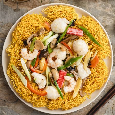 31 Mi Xao Don Thap Cam Crispy Noodles Pho Hoa Vietnamese Noodle House